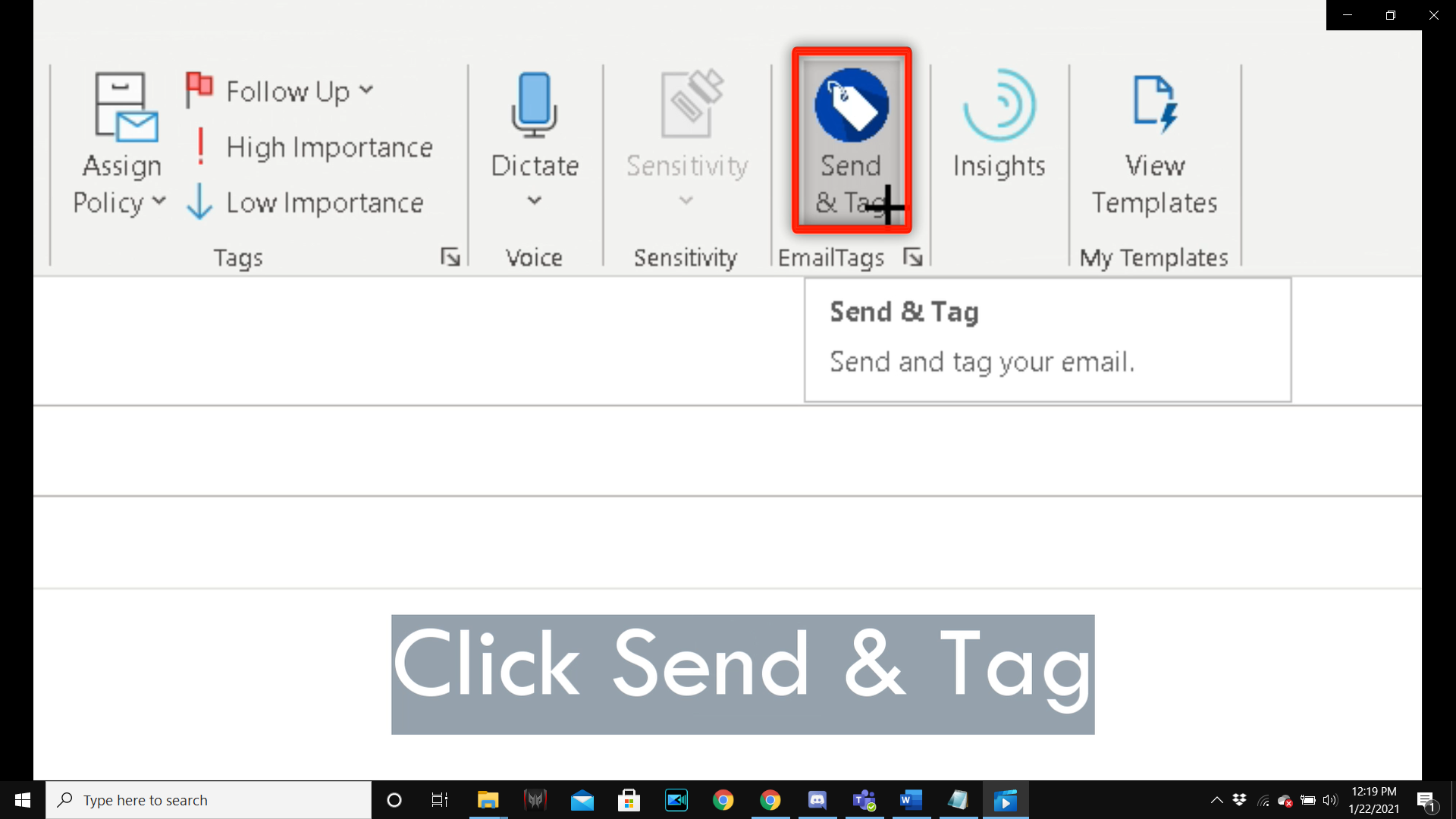 How to Send, Tag and File Emails in Outlook | Standss.com